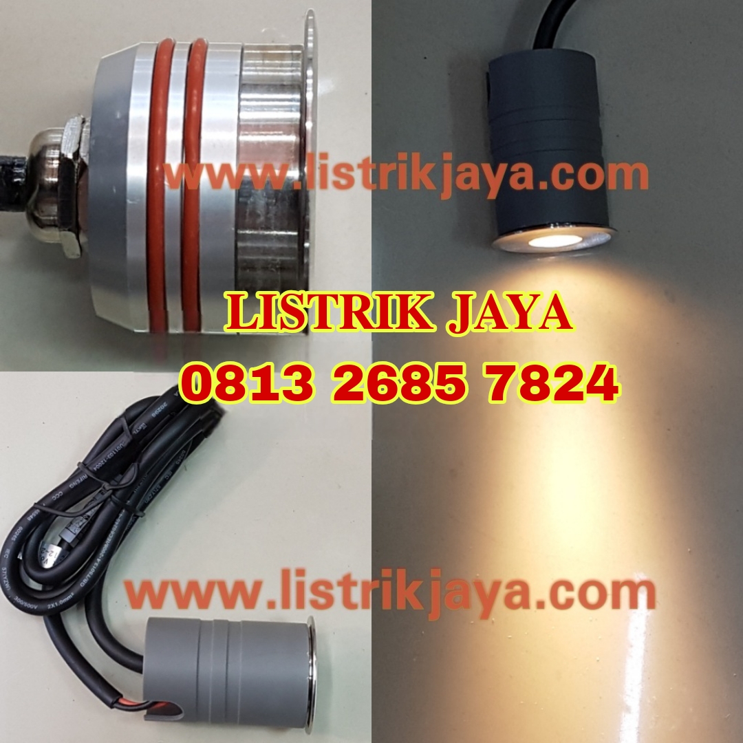 Jual Lampu Lantai Led Kolam 1,5W DC12V | Listrik Jaya Kenari Mas